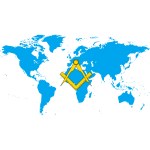 The Masonic Map – A worldwide map showing every masonic meeting place ...