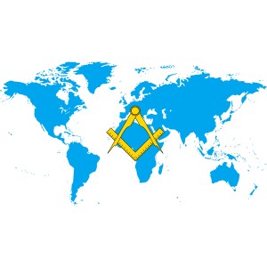 The Masonic Map – A worldwide map showing every masonic meeting place ...